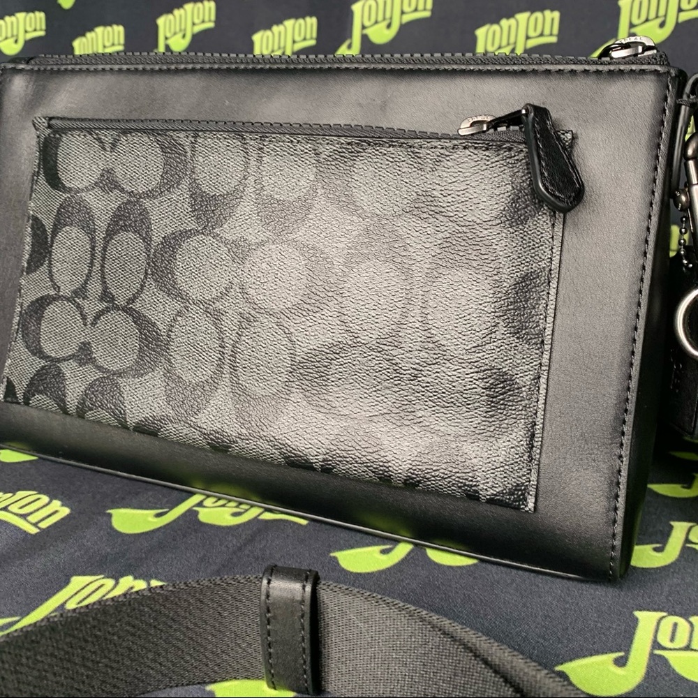 Coach Holden Crossbody In Signature Canvas - Gem